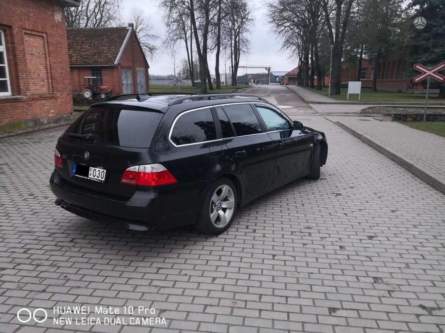 Melns BMW 530 2005 Marijampole, ar dzinēja tilpumu 2.99 L un nobraukumu 390 tūkst. km par 3599 €, foto 15 vietnē AUTOMOTO.COM.LV