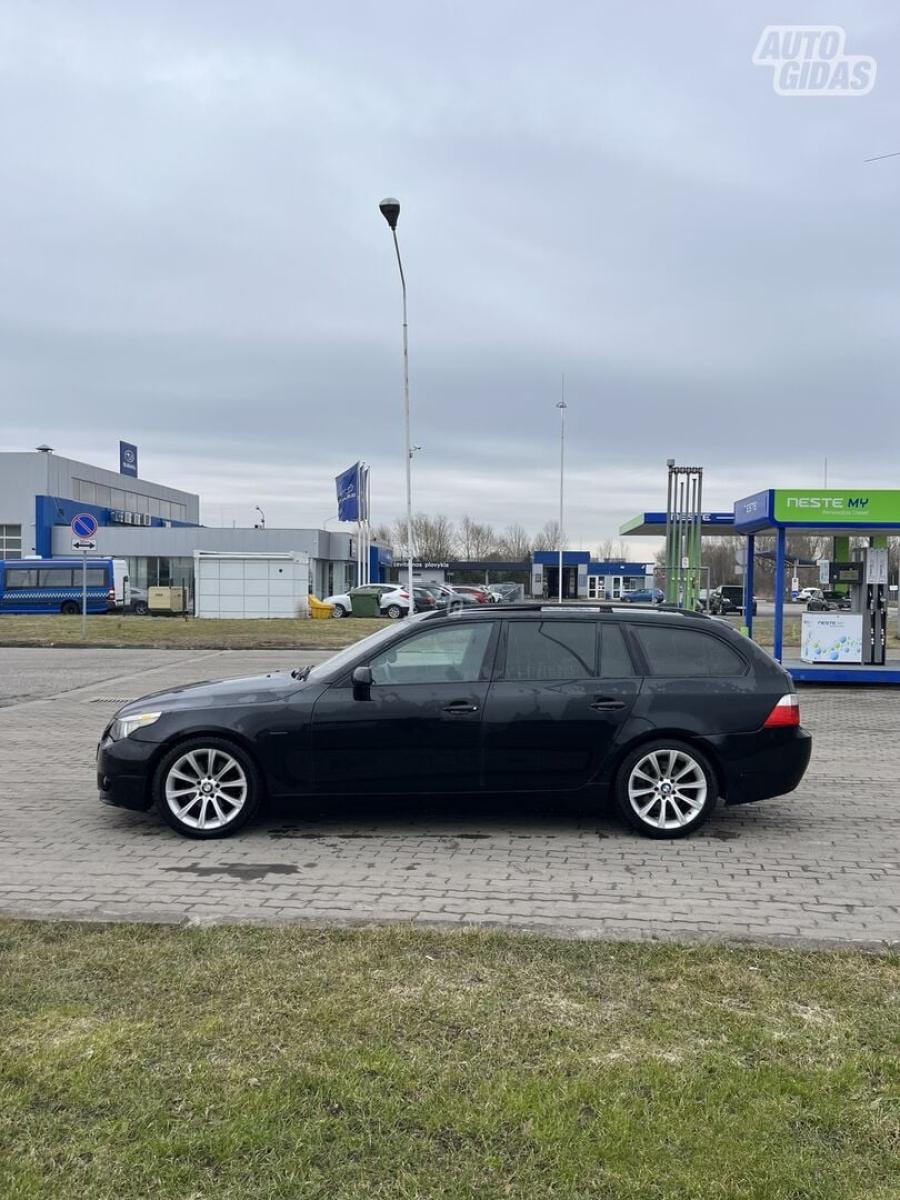 Melns BMW 530 2005 Klaipėda, ar dzinēja tilpumu 3.00 L un nobraukumu 500 tūkst. km par 3650 €, foto 6 vietnē AUTOMOTO.COM.LV