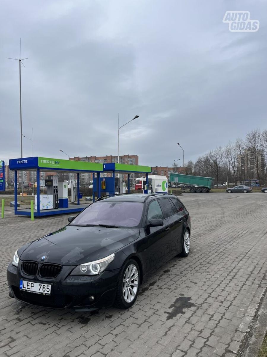 Melns BMW 530 2005 Klaipėda, ar dzinēja tilpumu 3.00 L un nobraukumu 500 tūkst. km par 3650 €, foto 7 vietnē AUTOMOTO.COM.LV