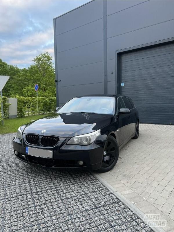 Melns BMW 530 2005 Kauņa, ar dzinēja tilpumu 3.00 L un nobraukumu 500 tūkst. km par 1700 €, foto 2 vietnē AUTOMOTO.COM.LV