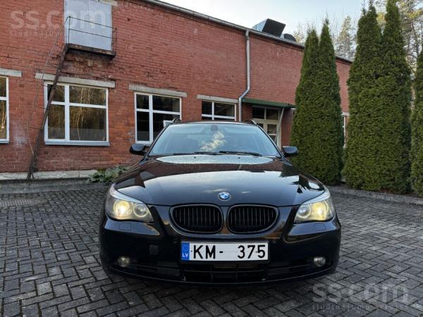 Black BMW 530 2005 in Valmiera, with an engine capacity of 3.00 L and mileage of 350 thousand km for 3400 €, photo 7 on AUTOMOTO.COM.LV