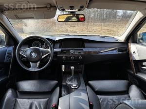 Черный БМВ 530 2005 в Валмиера, объемом двигателя 3.00 л и пробегом 350 тыс. км за 3400 €, фото 14 на AUTOMOTO.COM.LV
