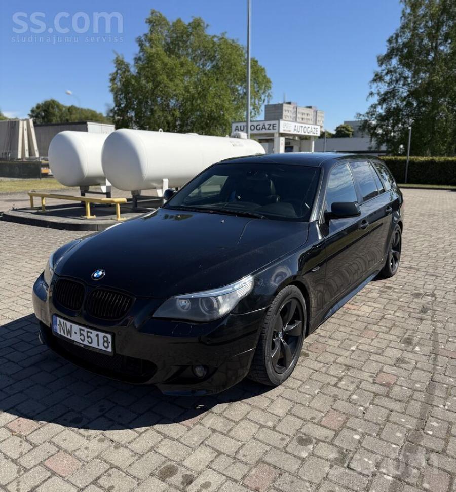Melns BMW 530 2005 Liepāja, ar dzinēja tilpumu 3.00 L un nobraukumu 408 tūkst. km par 3200 €, foto 3 vietnē AUTOMOTO.COM.LV