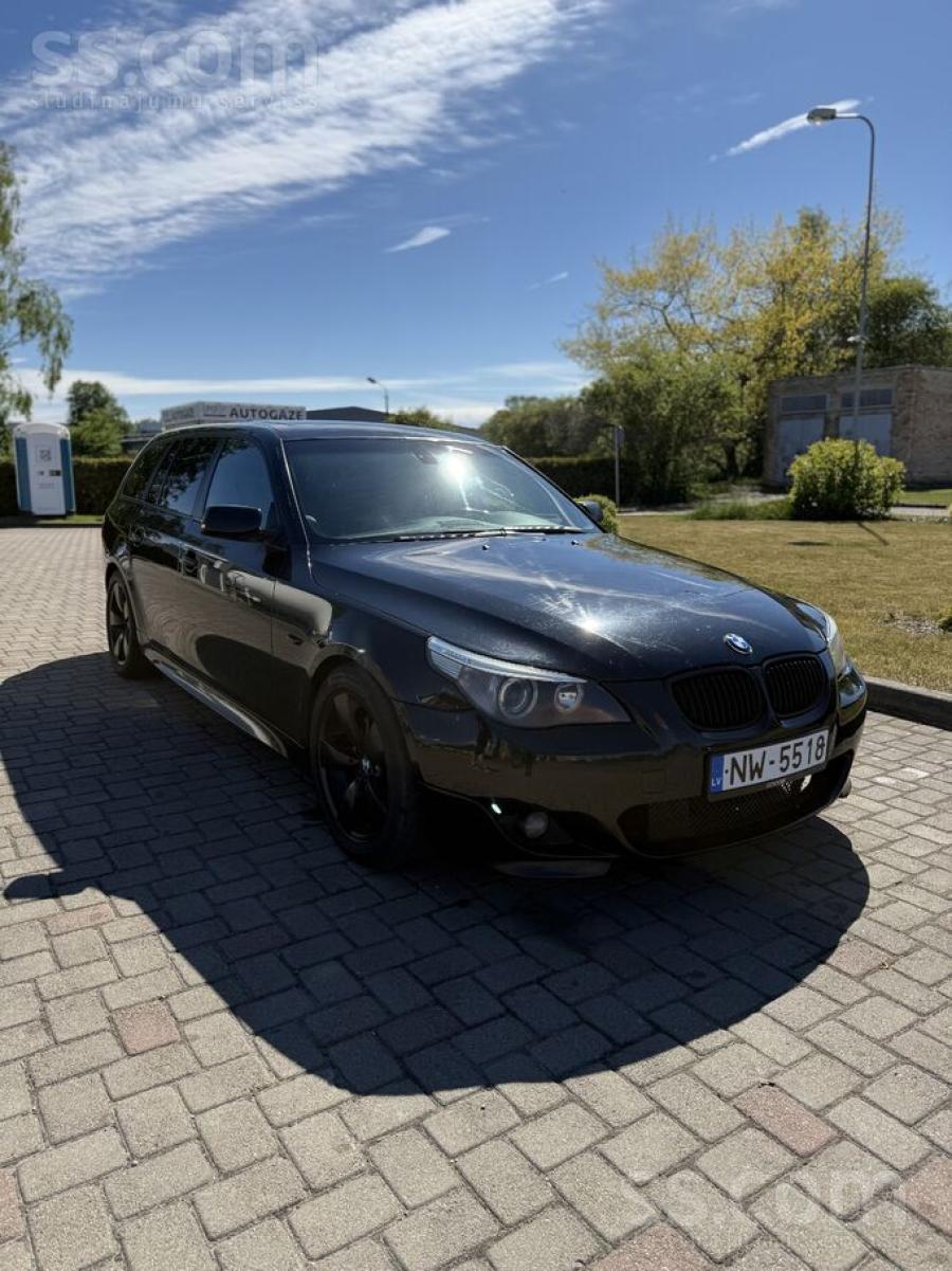 Melns BMW 530 2005 Liepāja, ar dzinēja tilpumu 3.00 L un nobraukumu 408 tūkst. km par 3200 €, foto 5 vietnē AUTOMOTO.COM.LV