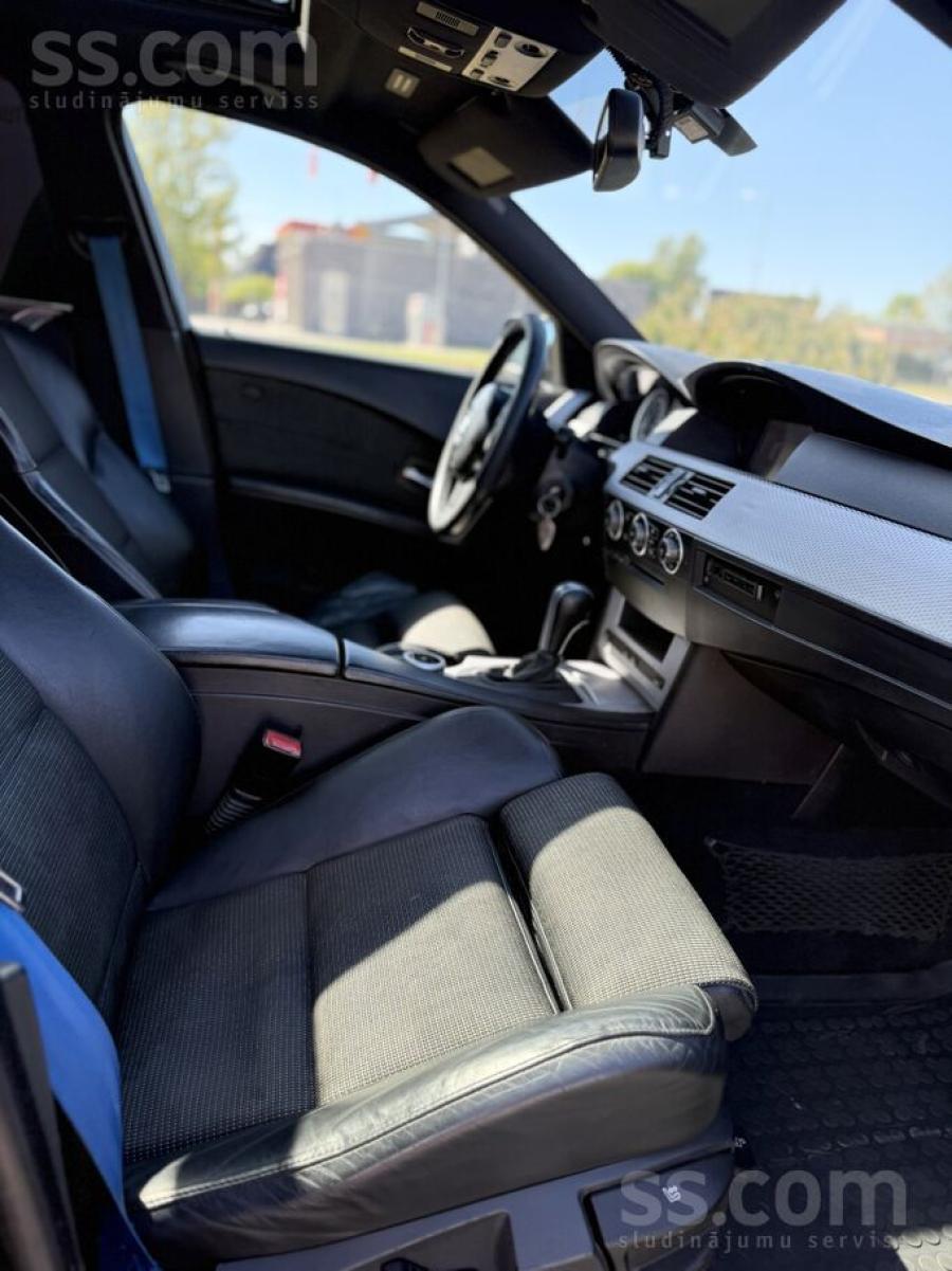 Melns BMW 530 2005 Liepāja, ar dzinēja tilpumu 3.00 L un nobraukumu 408 tūkst. km par 3200 €, foto 9 vietnē AUTOMOTO.COM.LV