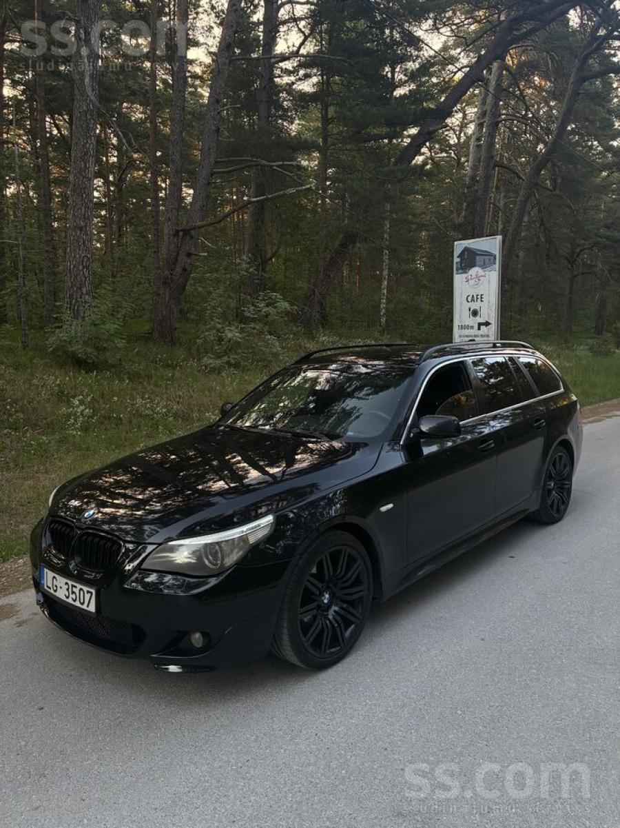 Melns BMW 530 2005 Liepāja, ar dzinēja tilpumu 3.00 L un nobraukumu 312 tūkst. km par 4750 €, foto 1 vietnē AUTOMOTO.COM.LV