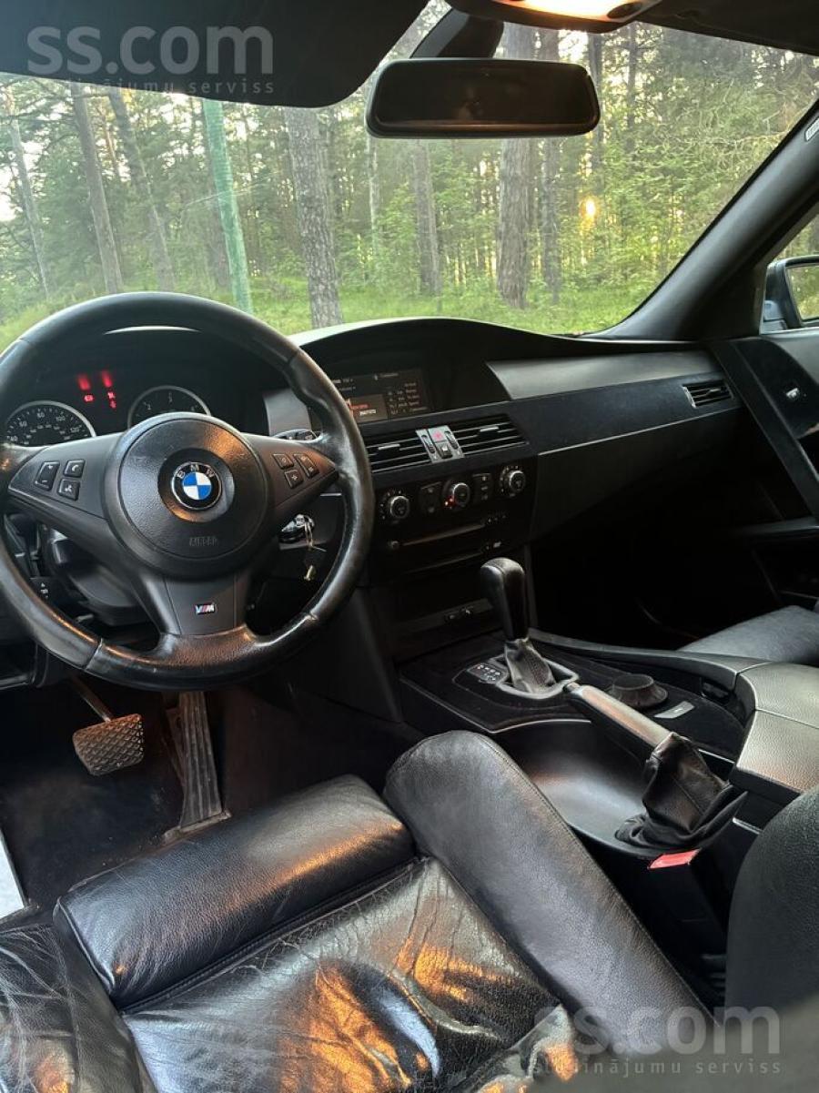 Melns BMW 530 2005 Liepāja, ar dzinēja tilpumu 3.00 L un nobraukumu 312 tūkst. km par 4750 €, foto 6 vietnē AUTOMOTO.COM.LV