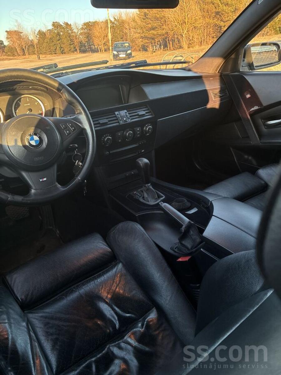 Melns BMW 530 2005 Liepāja, ar dzinēja tilpumu 3.00 L un nobraukumu 312 tūkst. km par 4750 €, foto 18 vietnē AUTOMOTO.COM.LV