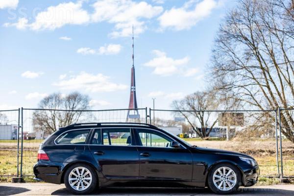 Black BMW 530 2005 in Riga, with an engine capacity of 3.00 L and mileage of 520 thousand km for 4490 €, photo 5 on AUTOMOTO.COM.LV