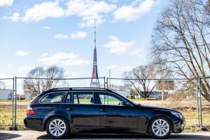 Black BMW 530 2005 in Riga, with an engine capacity of 3.00 L and mileage of 520 thousand km for 4490 €, photo 6 on AUTOMOTO.COM.LV