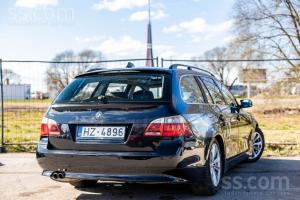Black BMW 530 2005 in Riga, with an engine capacity of 3.00 L and mileage of 520 thousand km for 4490 €, photo 8 on AUTOMOTO.COM.LV