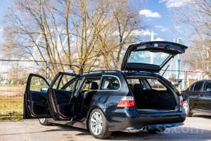 Black BMW 530 2005 in Riga, with an engine capacity of 3.00 L and mileage of 520 thousand km for 4490 €, photo 10 on AUTOMOTO.COM.LV