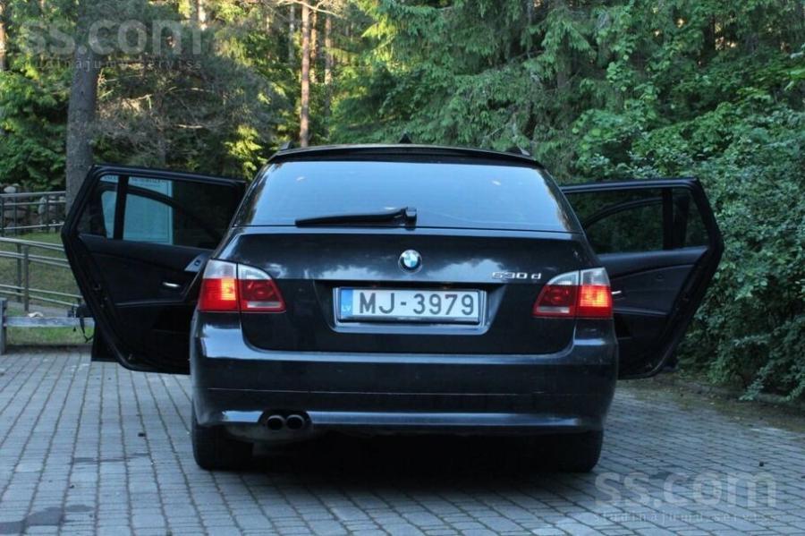 Melns BMW 530 2005 Rēzekne, ar dzinēja tilpumu 3.00 L un nobraukumu 348 tūkst. km par 3500 €, foto 23 vietnē AUTOMOTO.COM.LV