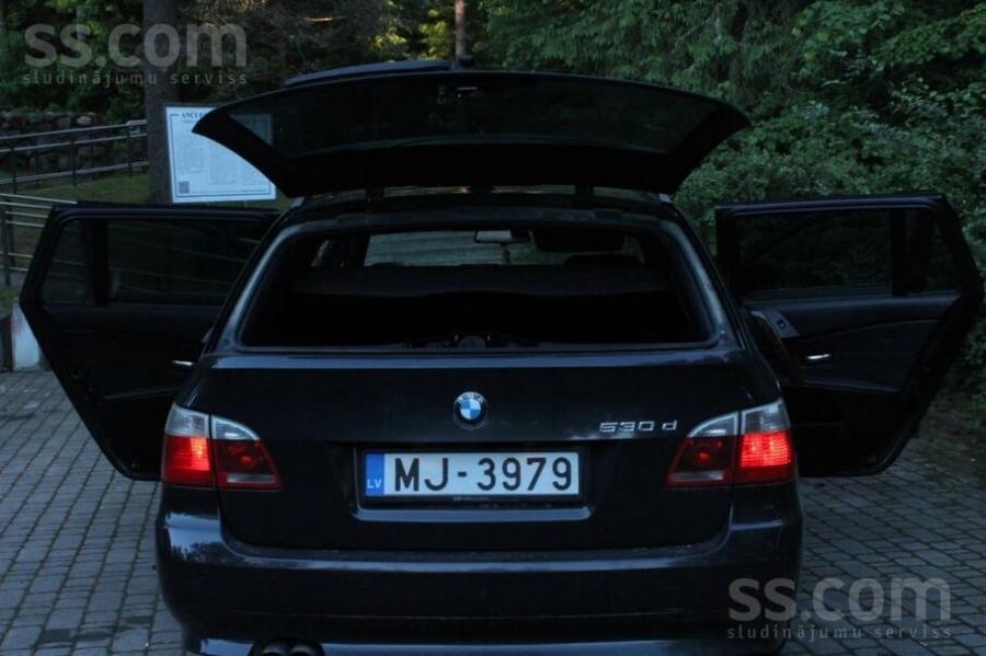 Melns BMW 530 2005 Rēzekne, ar dzinēja tilpumu 3.00 L un nobraukumu 348 tūkst. km par 3500 €, foto 25 vietnē AUTOMOTO.COM.LV