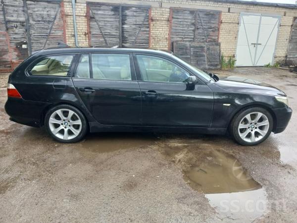 Черный БМВ 530 2005 в Бауска, объемом двигателя 3.00 л и пробегом 287 тыс. км за 1950 €, фото 5 на AUTOMOTO.COM.LV