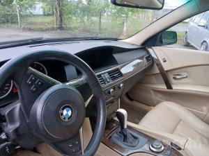 Black BMW 530 2005 in Bauska, with an engine capacity of 3.00 L and mileage of 287 thousand km for 1950 €, photo 11 on AUTOMOTO.COM.LV