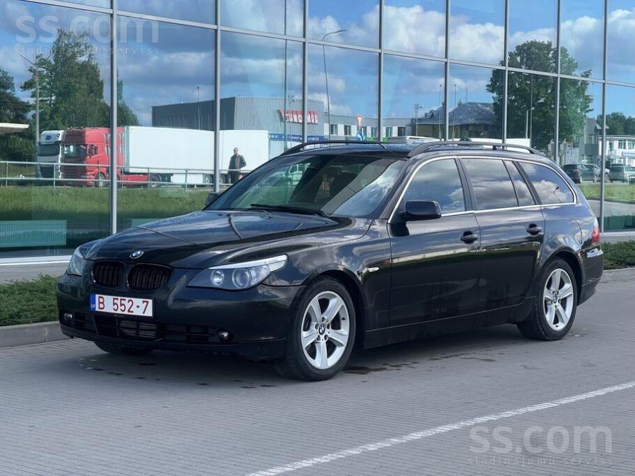 Melns BMW 530 2005 Rēzekne, ar dzinēja tilpumu 3.00 L un nobraukumu 348 tūkst. km par 3990 €, foto 3 vietnē AUTOMOTO.COM.LV
