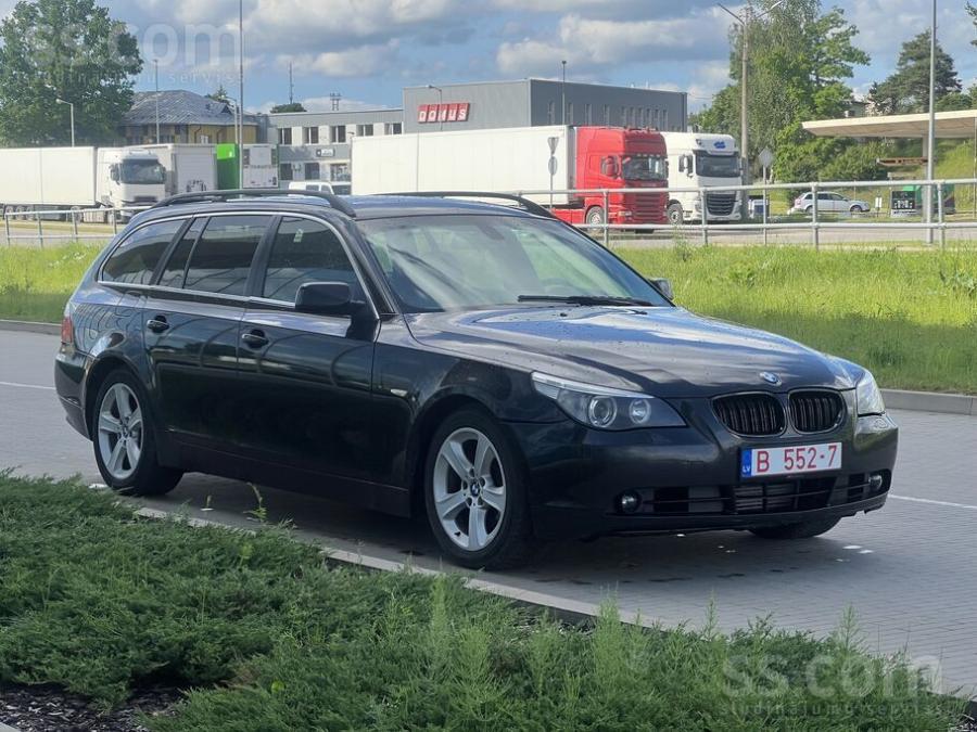 Melns BMW 530 2005 Rēzekne, ar dzinēja tilpumu 3.00 L un nobraukumu 348 tūkst. km par 3990 €, foto 4 vietnē AUTOMOTO.COM.LV