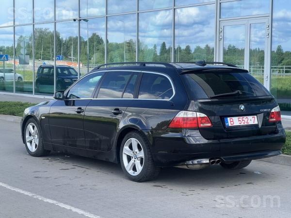 Black BMW 530 2005 in Rezekne, with an engine capacity of 3.00 L and mileage of 348 thousand km for 3990 €, photo 4 on AUTOMOTO.COM.LV