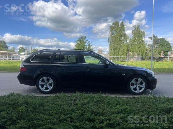 Black BMW 530 2005 in Rezekne, with an engine capacity of 3.00 L and mileage of 348 thousand km for 3990 €, photo 7 on AUTOMOTO.COM.LV