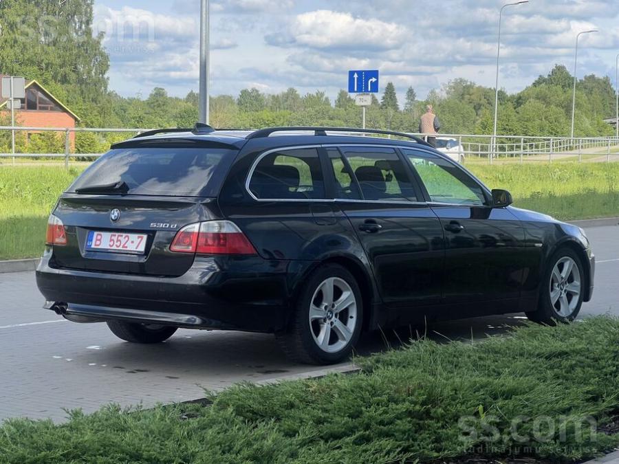 Melns BMW 530 2005 Rēzekne, ar dzinēja tilpumu 3.00 L un nobraukumu 348 tūkst. km par 3990 €, foto 9 vietnē AUTOMOTO.COM.LV