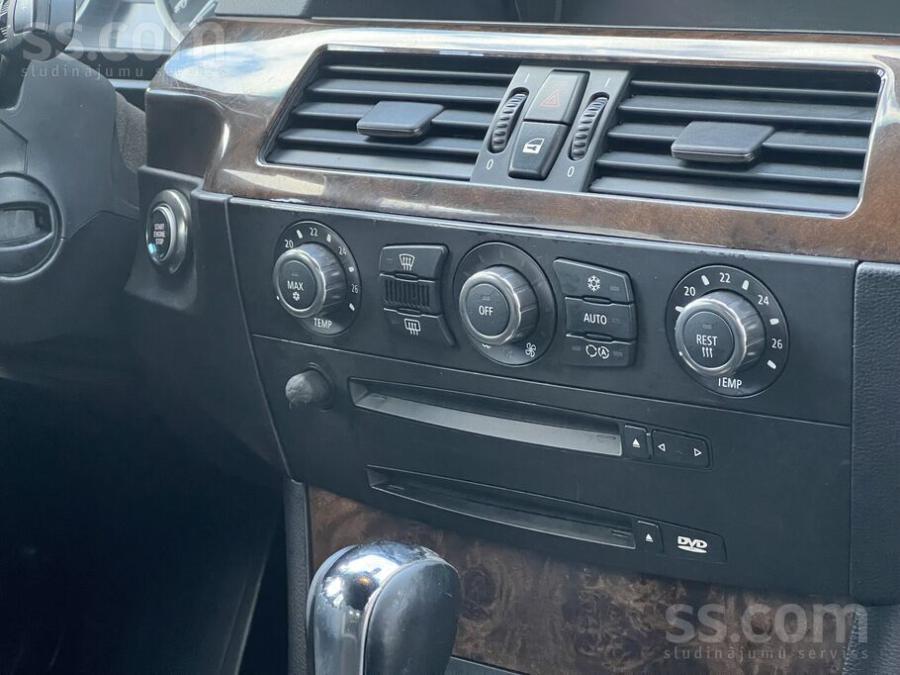 Melns BMW 530 2005 Rēzekne, ar dzinēja tilpumu 3.00 L un nobraukumu 348 tūkst. km par 3990 €, foto 18 vietnē AUTOMOTO.COM.LV