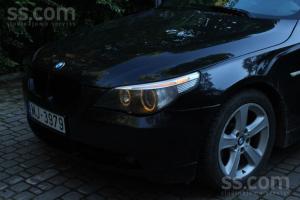 Black BMW 530 2005 in Rezekne, with an engine capacity of 3.00 L and mileage of 348 thousand km for 3500 €, photo  on AUTOMOTO.COM.LV