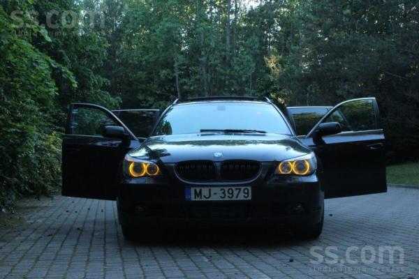 Melns BMW 530 2005 Rēzekne, ar dzinēja tilpumu 3.00 L un nobraukumu 348 tūkst. km par 3500 €, foto 2 vietnē AUTOMOTO.COM.LV
