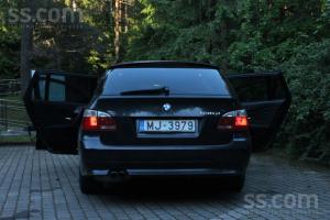 Black BMW 530 2005 in Rezekne, with an engine capacity of 3.00 L and mileage of 348 thousand km for 3500 €, photo 10 on AUTOMOTO.COM.LV