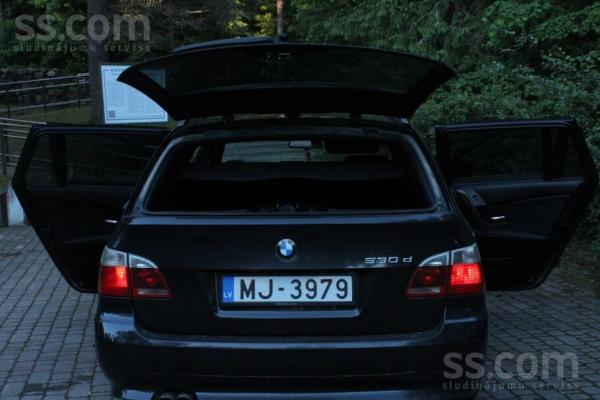 Melns BMW 530 2005 Rēzekne, ar dzinēja tilpumu 3.00 L un nobraukumu 348 tūkst. km par 3500 €, foto 10 vietnē AUTOMOTO.COM.LV
