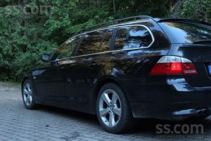 Black BMW 530 2005 in Rezekne, with an engine capacity of 3.00 L and mileage of 348 thousand km for 3500 €, photo 16 on AUTOMOTO.COM.LV
