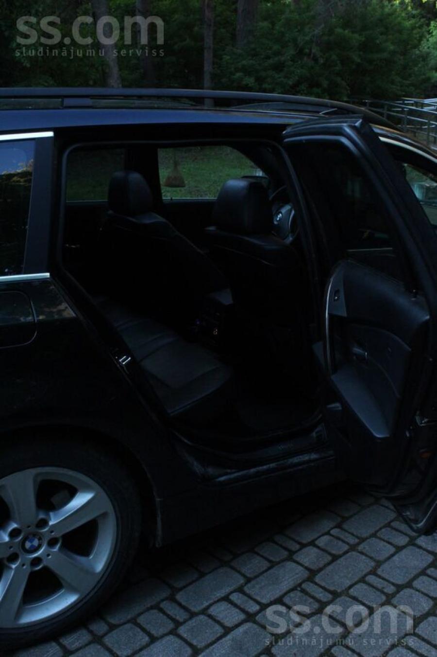 Black BMW 530 2005 in Rezekne, with an engine capacity of 3.00 L and mileage of 348 thousand km for 3500 €, photo 20 on AUTOMOTO.COM.LV