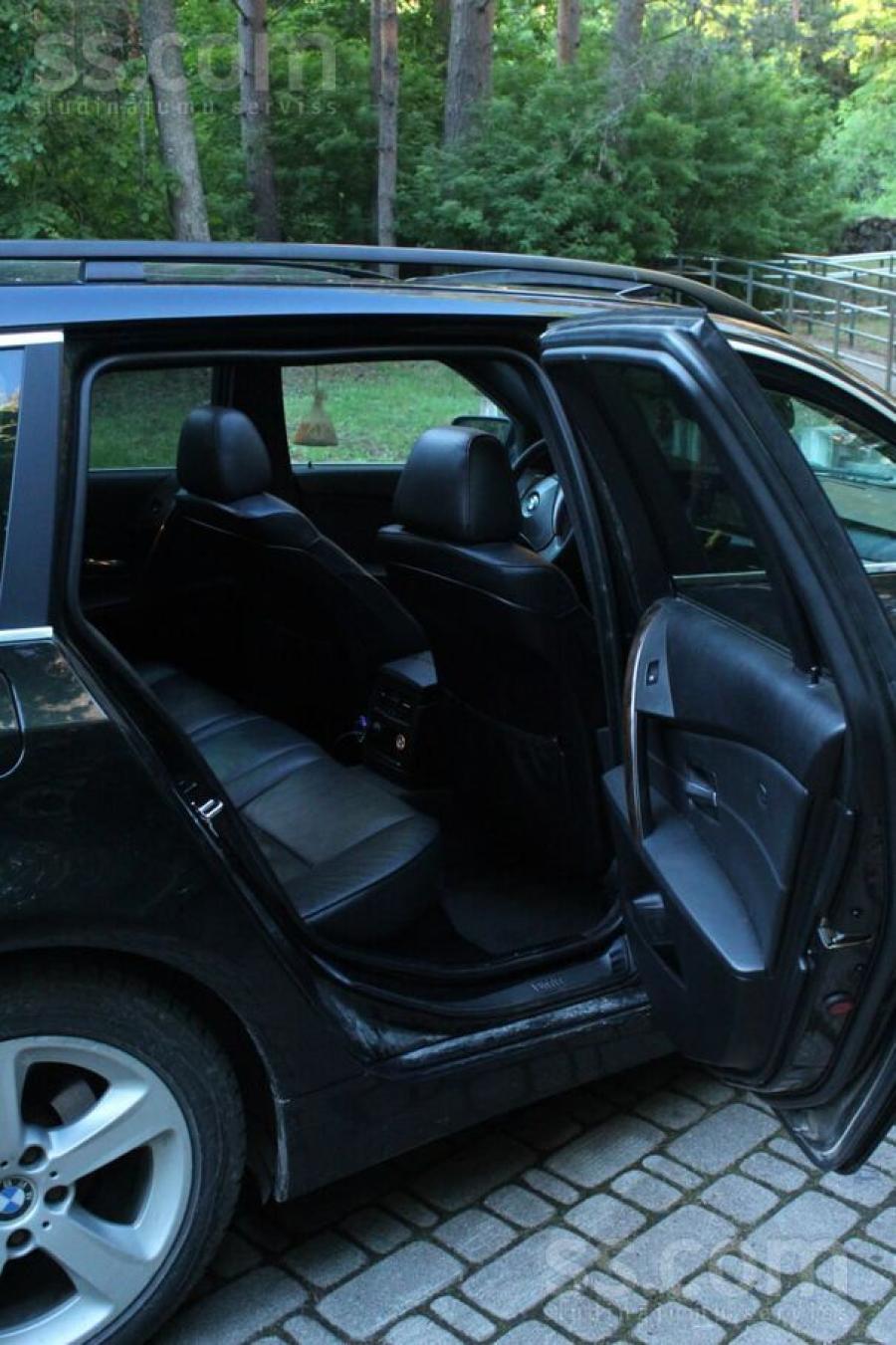 Black BMW 530 2005 in Rezekne, with an engine capacity of 3.00 L and mileage of 348 thousand km for 3500 €, photo 21 on AUTOMOTO.COM.LV