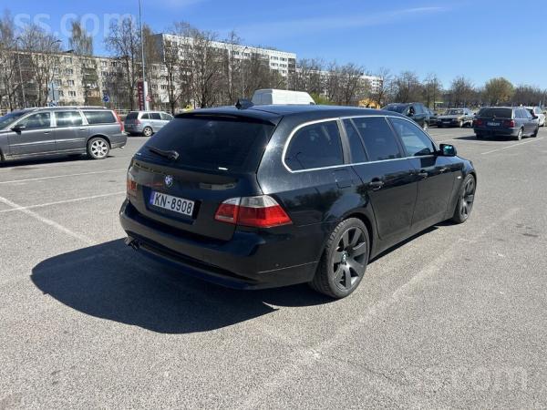 Melns BMW 530 2005 Rīga, ar dzinēja tilpumu 3.00 L un nobraukumu 313 tūkst. km par 3450 €, foto 3 vietnē AUTOMOTO.COM.LV