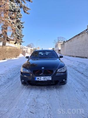 Black BMW 530 2005 in Jelgava, with an engine capacity of 3.00 L and mileage of 425 thousand km for 2500 €, photo 3 on AUTOMOTO.COM.LV
