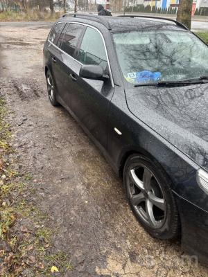 Black BMW 530 2005 in Riga, with an engine capacity of 3.00 L and mileage of 355 thousand km for 2890 €, photo  on AUTOMOTO.COM.LV