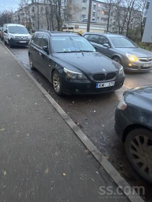 Black BMW 530 2005 in Riga, with an engine capacity of 3.00 L and mileage of 355 thousand km for 2890 €, photo 7 on AUTOMOTO.COM.LV