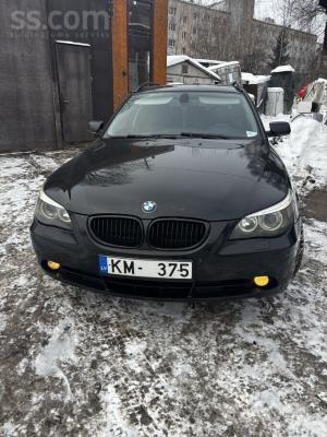 Black BMW 530 2005 in Riga, with an engine capacity of 3.00 L and mileage of 355 thousand km for 2890 €, photo 10 on AUTOMOTO.COM.LV