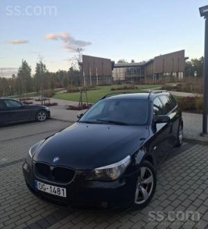 Черный БМВ 530 2005 в Елгава, объемом двигателя 3.00 л и пробегом 416 тыс. км за 3750 €, фото  на AUTOMOTO.COM.LV