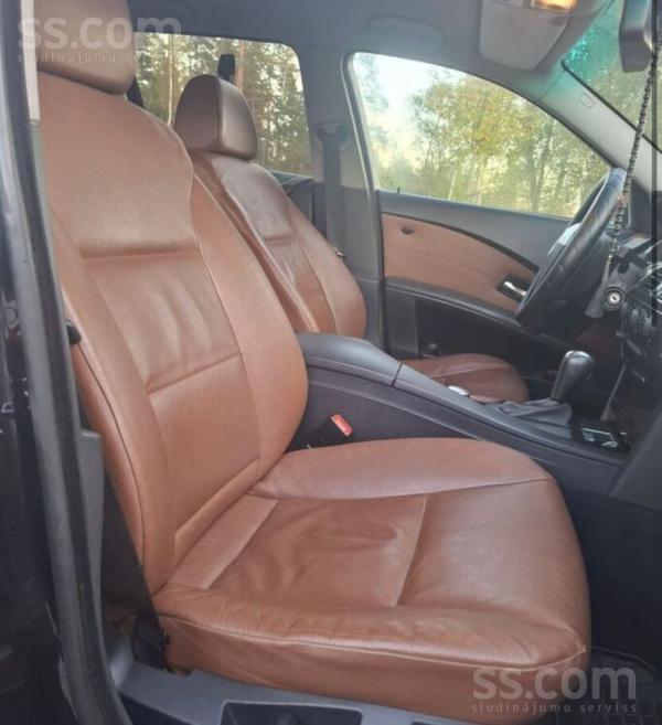 Melns BMW 530 2005 Jelgava, ar dzinēja tilpumu 3.00 L un nobraukumu 416 tūkst. km par 3750 €, foto 2 vietnē AUTOMOTO.COM.LV