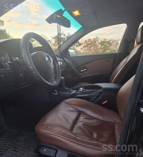 Melns BMW 530 2005 Jelgava, ar dzinēja tilpumu 3.00 L un nobraukumu 416 tūkst. km par 3750 €, foto 4 vietnē AUTOMOTO.COM.LV