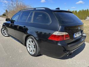 Black BMW 530 2005 in Bauska, with an engine capacity of 3.00 L and mileage of 427 thousand km for 3300 €, photo 3 on AUTOMOTO.COM.LV