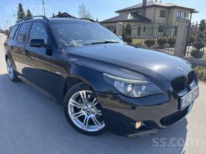 Black BMW 530 2005 in Bauska, with an engine capacity of 3.00 L and mileage of 427 thousand km for 3300 €, photo 4 on AUTOMOTO.COM.LV