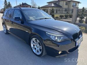 Black BMW 530 2005 in Bauska, with an engine capacity of 3.00 L and mileage of 427 thousand km for 3300 €, photo 7 on AUTOMOTO.COM.LV