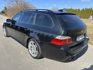 Black BMW 530 2005 in Bauska, with an engine capacity of 3.00 L and mileage of 427 thousand km for 3300 €, photo 9 on AUTOMOTO.COM.LV