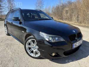 Black BMW 530 2005 in Bauska, with an engine capacity of 3.00 L and mileage of 427 thousand km for 3300 €, photo 10 on AUTOMOTO.COM.LV