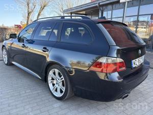 Black BMW 530 2005 in Bauska, with an engine capacity of 3.00 L and mileage of 427 thousand km for 3300 €, photo 19 on AUTOMOTO.COM.LV