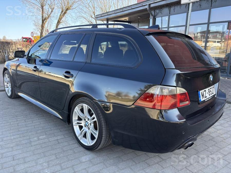 Black BMW 530 2005 in Bauska, with an engine capacity of 3.00 L and mileage of 427 thousand km for 3300 €, photo 19 on AUTOMOTO.COM.LV