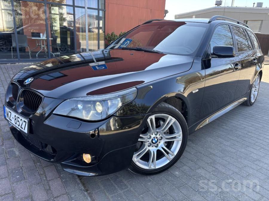 Black BMW 530 2005 in Bauska, with an engine capacity of 3.00 L and mileage of 427 thousand km for 3300 €, photo 23 on AUTOMOTO.COM.LV