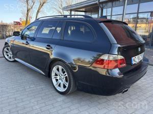 Black BMW 530 2005 in Bauska, with an engine capacity of 3.00 L and mileage of 427 thousand km for 3300 €, photo 24 on AUTOMOTO.COM.LV